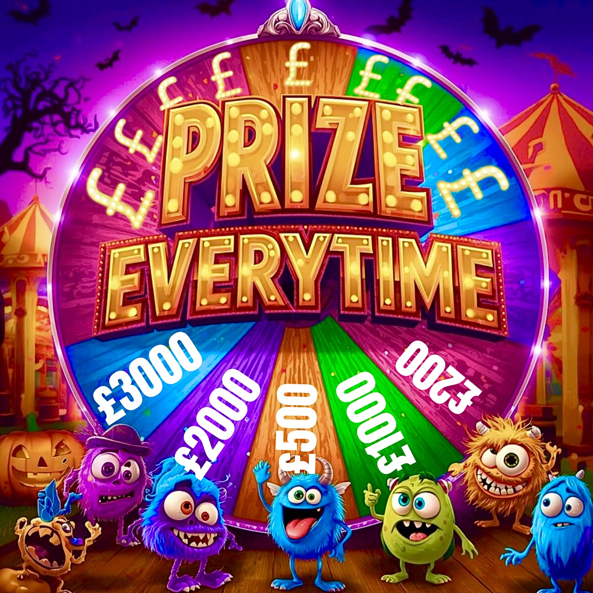 Monster Edition Prize Every time | GUARANTEED WIN | £500 end prize ...
