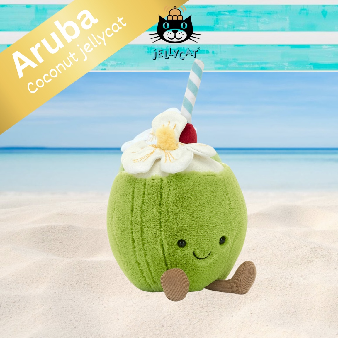 Jellycat Aruba Coconut! - Raffleade