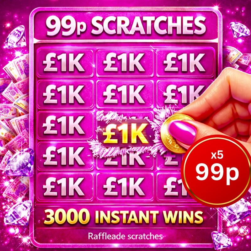 Scratch Card Cash | Scratch & Win BIG for 99p! 3x £50c end prizes ...
